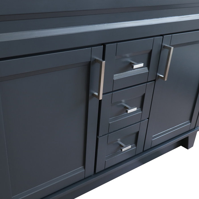Wildon Home® Bucci 49 Free Standing Double Bathroom Vanity With